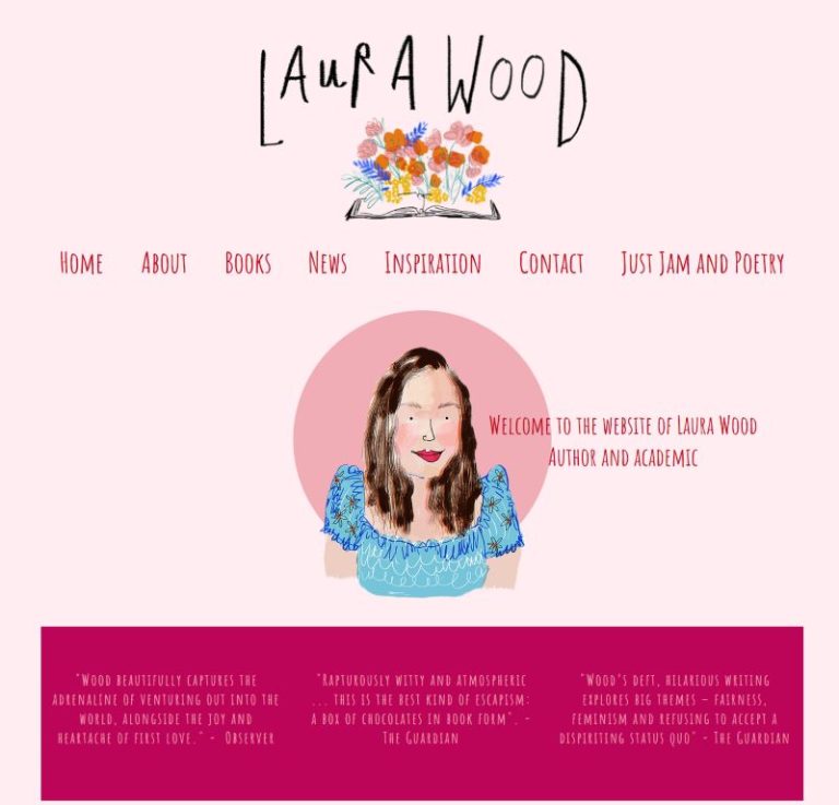 30 Romance Author Websites (Illustrations, Inspiration and Tips)