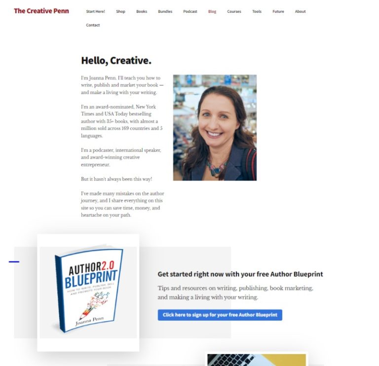 12 Self-Published Author Websites For Indie Author Inspiration | Rocket ...
