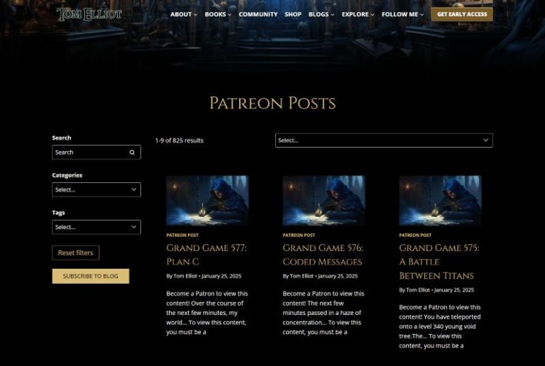 Easy To Use Author Website Templates (With 15 Examples) | Rocket Expansion